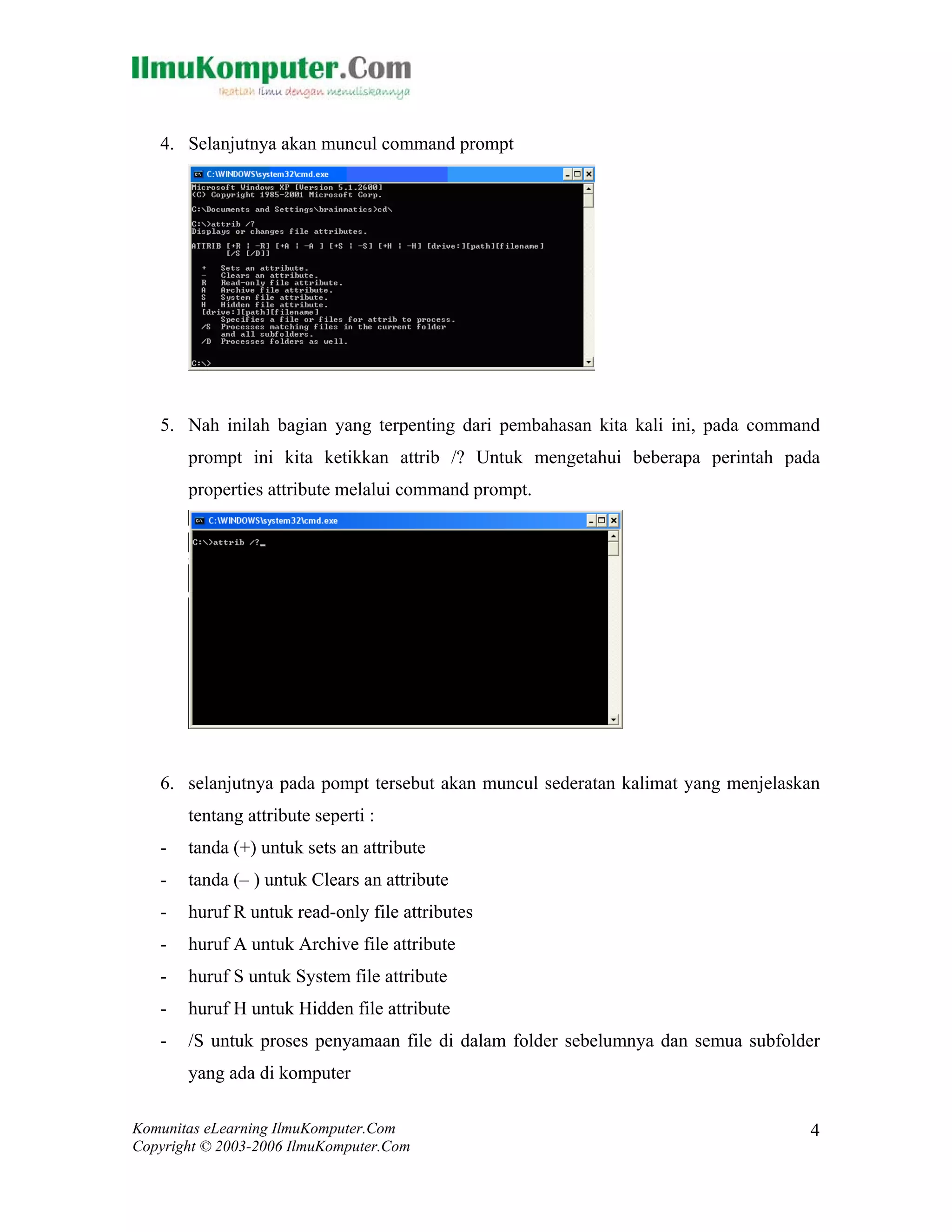 Mengembalikan folder-yang-hilang- xp | PDF