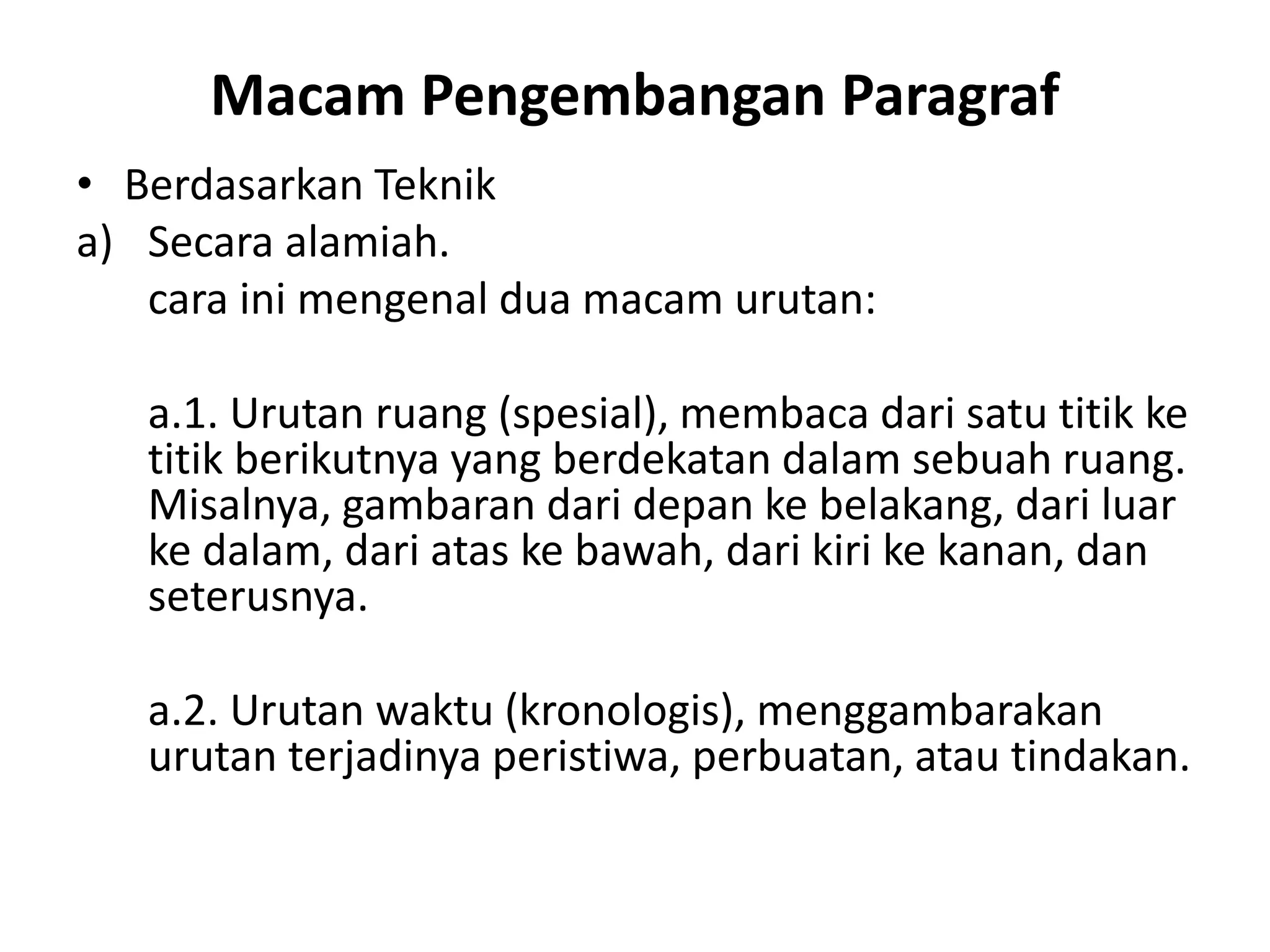 Mengembangkan paragraf | PPTX
