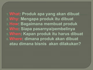 Mengembangkan usaha kecil & peranan kewirausahaan | PPTX