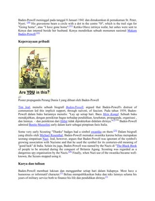 Mengenai baden powell | PDF