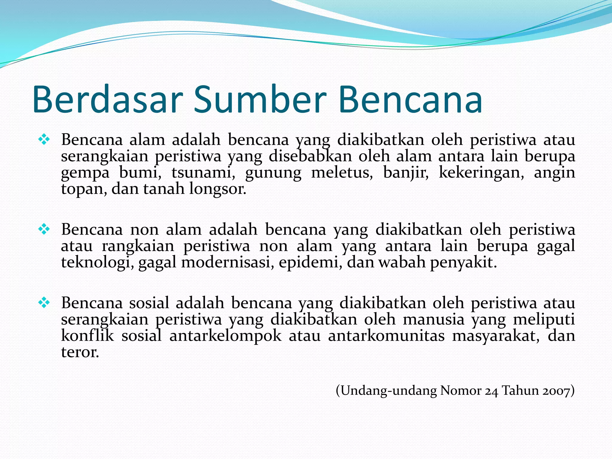 Mengenal bencana | PDF