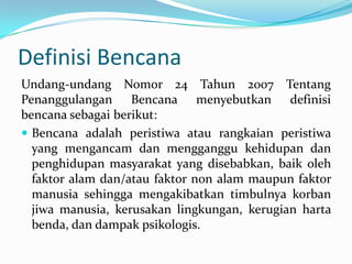 Mengenal bencana | PDF