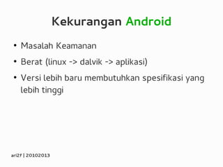 Mengenal Android | PPT