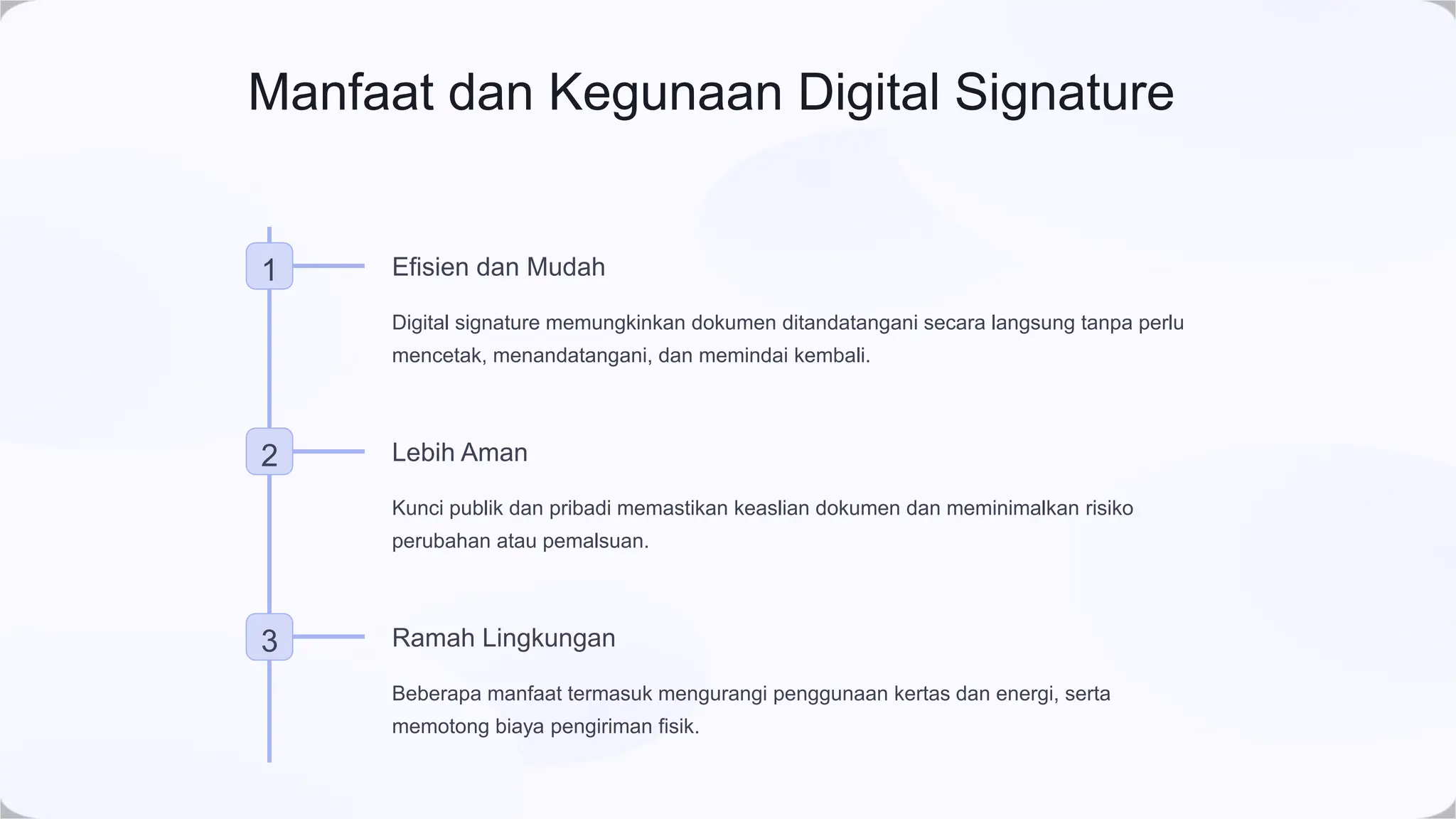 Mengenal Digital Signature Security Information | PPT