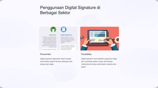 Mengenal Digital Signature Security Information | PPT