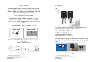 Mengenal komponen-Komponen elektronika | PPT