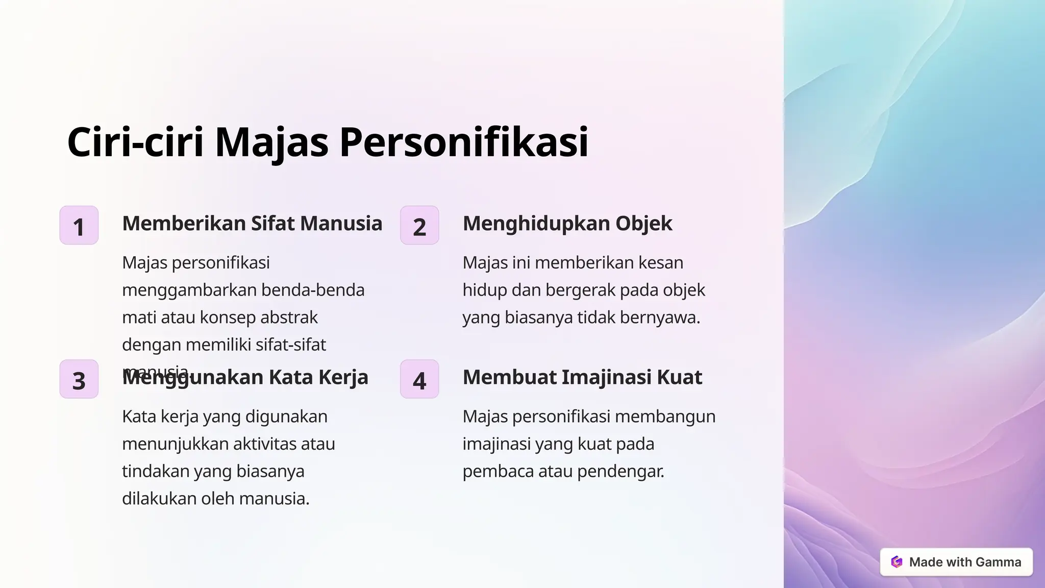Mengenal-Majas-Personifikasi.pptx bahasa indonesia | PPTX