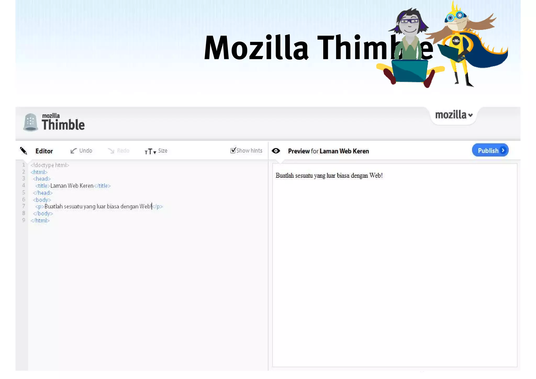 Mengenal Mozilla Webmaker