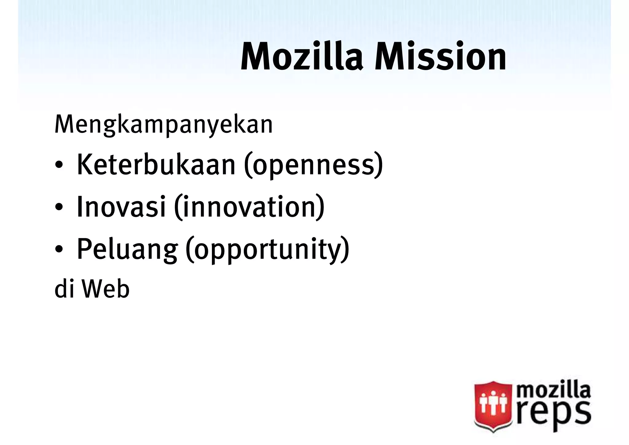 Mengenal Mozilla Webmaker