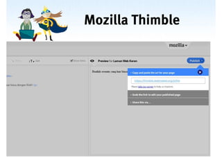 Mengenal Mozilla Webmaker | PDF | Browsers | Computer Software and Applications