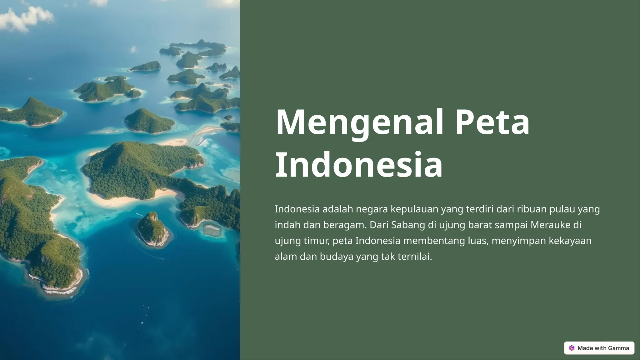 Mengenal-Peta-Indonesia Sederhana dan Detail | PPTX