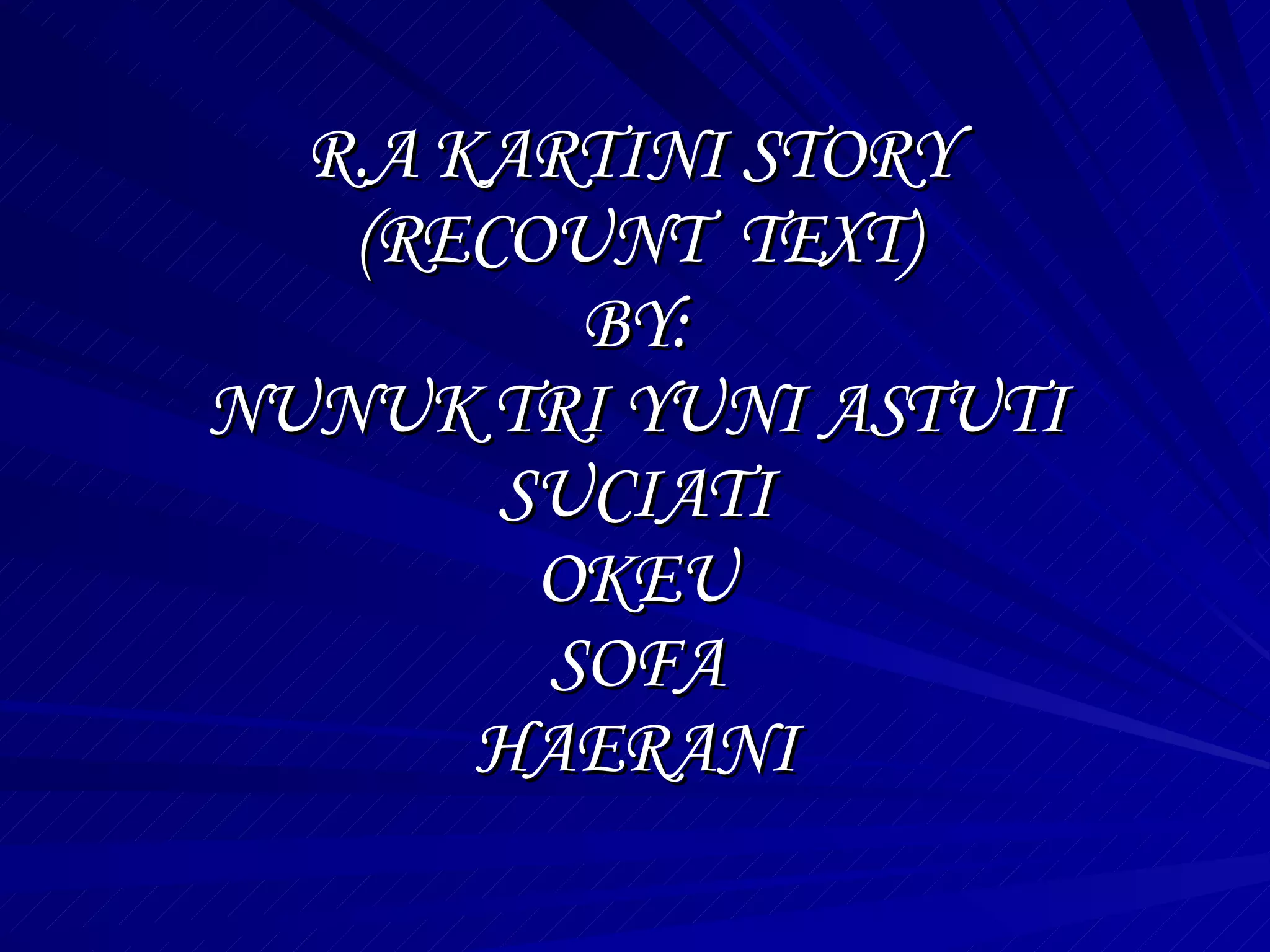 Mengenal Tokoh Sfti Adopt Teacher Kelompok Depok | PPT