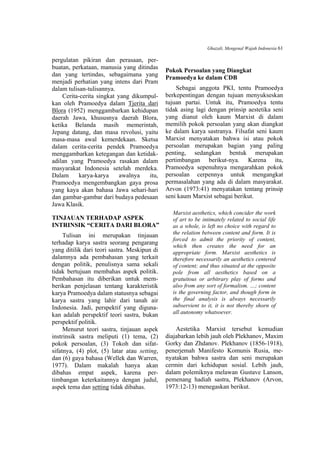 Mengenal wajah-indonesia-melalui-penulis-realisme-sosial-pramoedya-ananta-toer | PDF