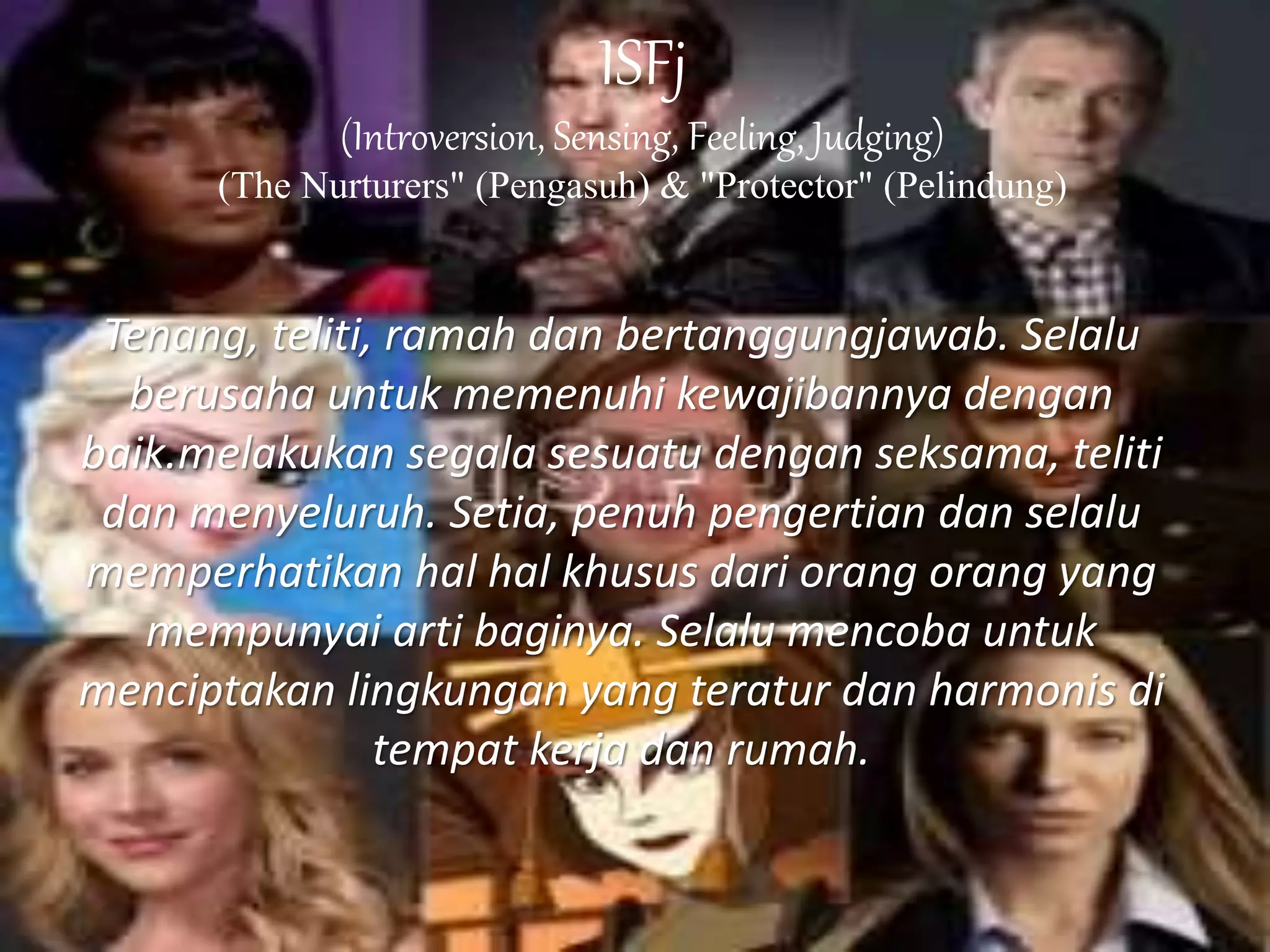 Mengenal 16 tipe personalitas mbti | PPTX