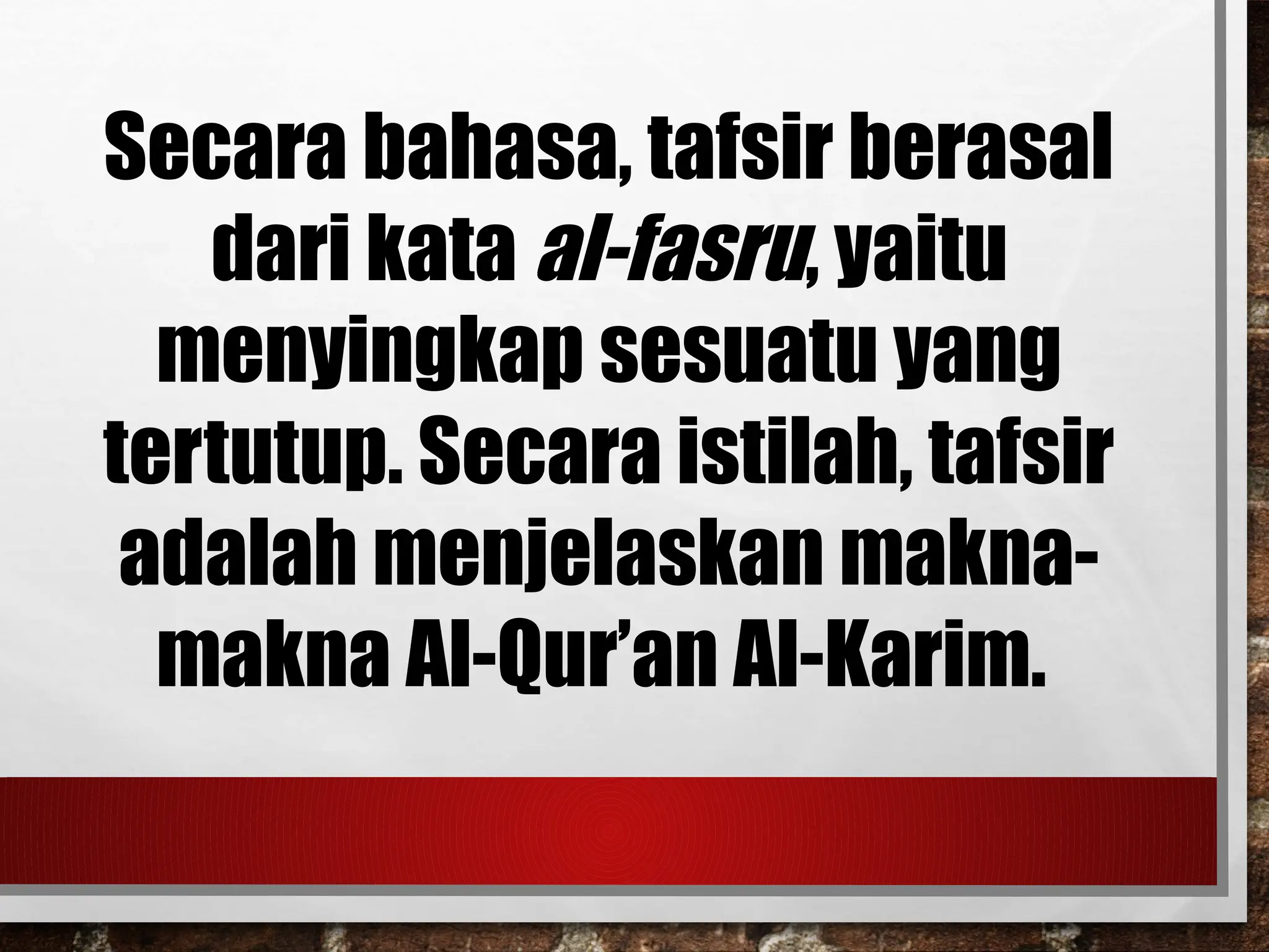 mengenal Alquran sebagai kitab suci umat islam | PPTX