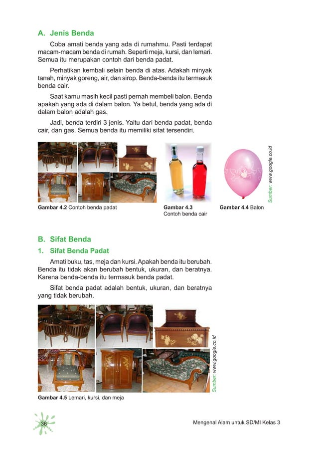 Mengenal alam, ipa kelas 3 - ahmad zulfikar zein | PDF