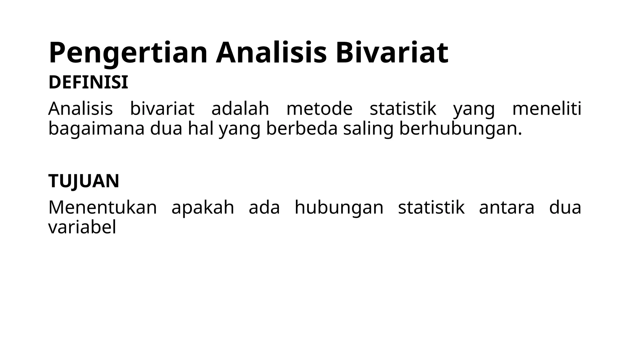 Mengenal Analisis Bivariat kelas xii .pptx