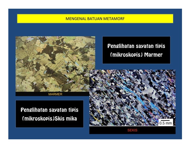 Mengenal batuan metamorf | PDF