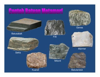 Mengenal batuan metamorf | PDF