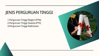 Mengenal Bentuk dan Jenis Perguruan Tinggi.pptx