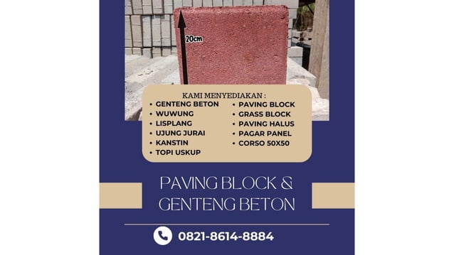 Mengenal Beragam Jenis Paving Block Pilihan Terbaik untuk Setiap ...