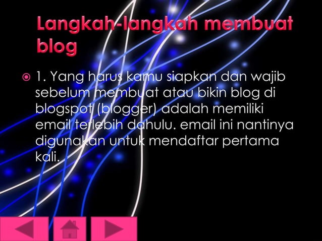 pengertian bloger dan cara membuat nya | PPT