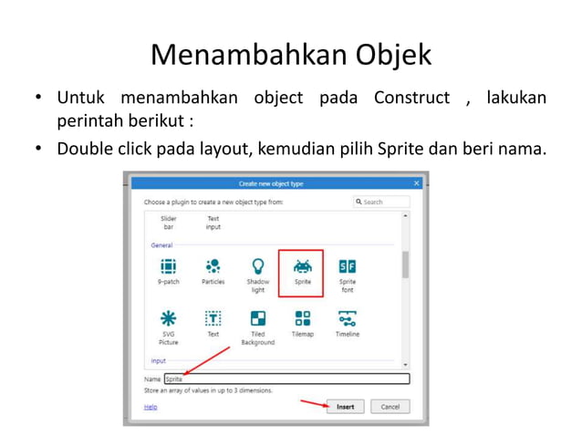 Mengenal Construct dengan menggunakan software Construct 2 | PPT | Free ...
