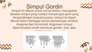 Mengenal dan Mengeksplorasi Ikatan Serta Simpul.pptx