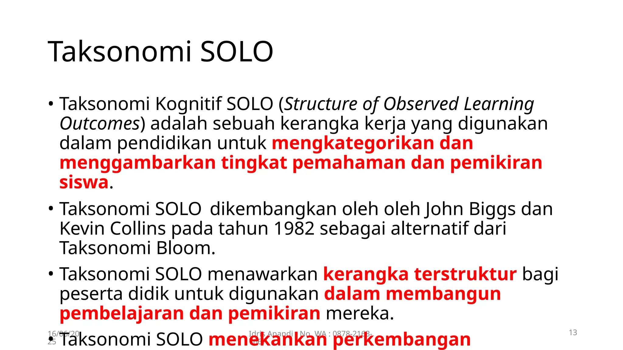 MENGENAL DAN MENGEMBANGKAN TAKSONOMI SOLO DALAM DEEP LEARNING.pptx