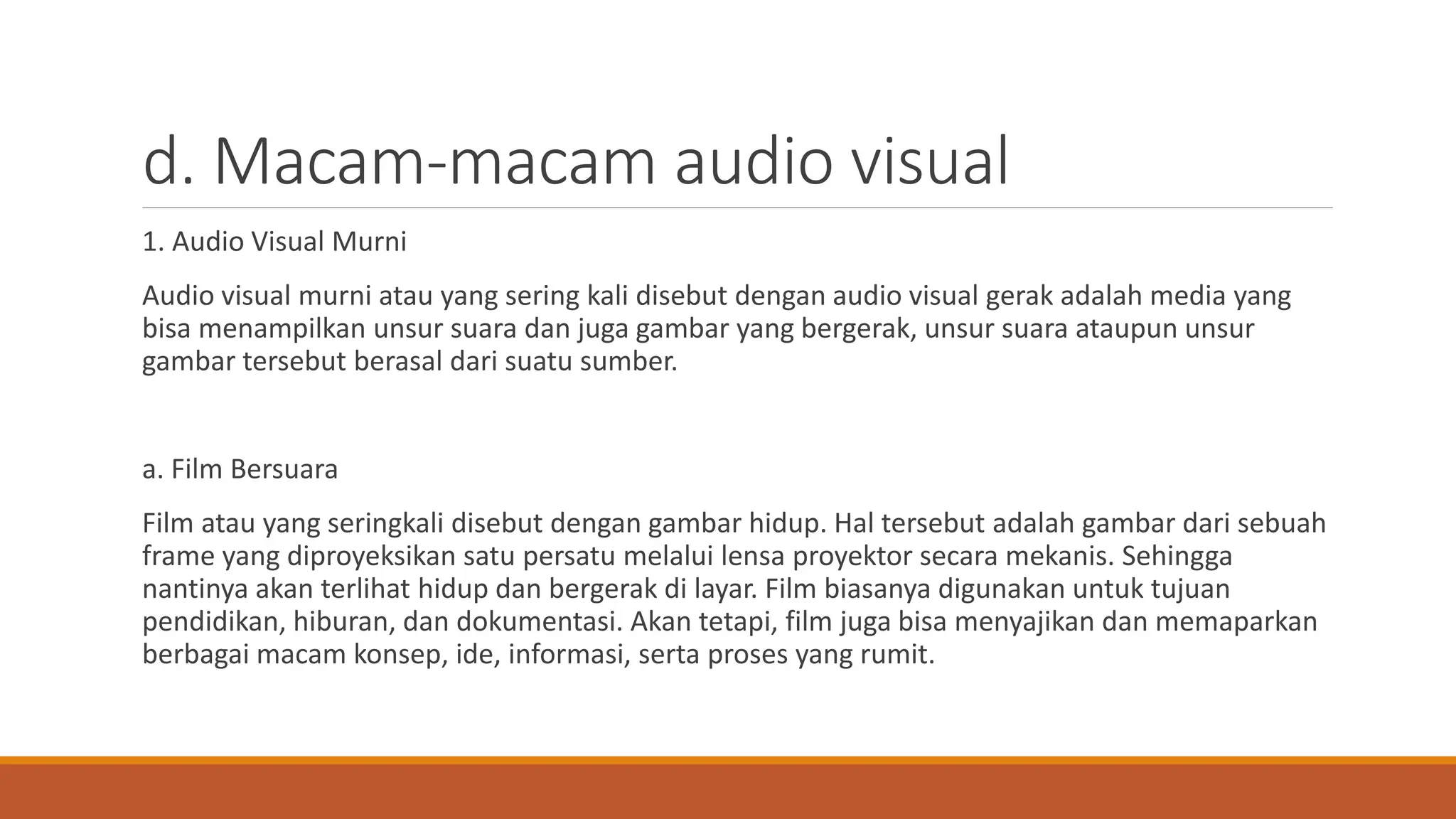 Mengenal Dasar Audio Visual broadcasting | PPTX