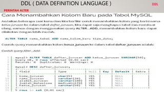 Mengenal DDL, DML dan DCL dalam DATABASE.pptx