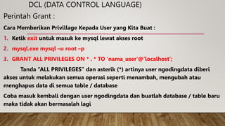 Mengenal DDL, DML dan DCL dalam DATABASE.pptx