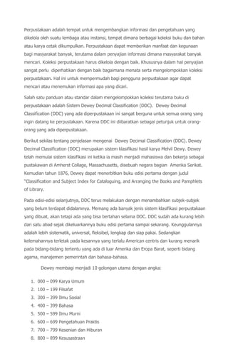 Mengenal Dewey Decimal Classification.docx