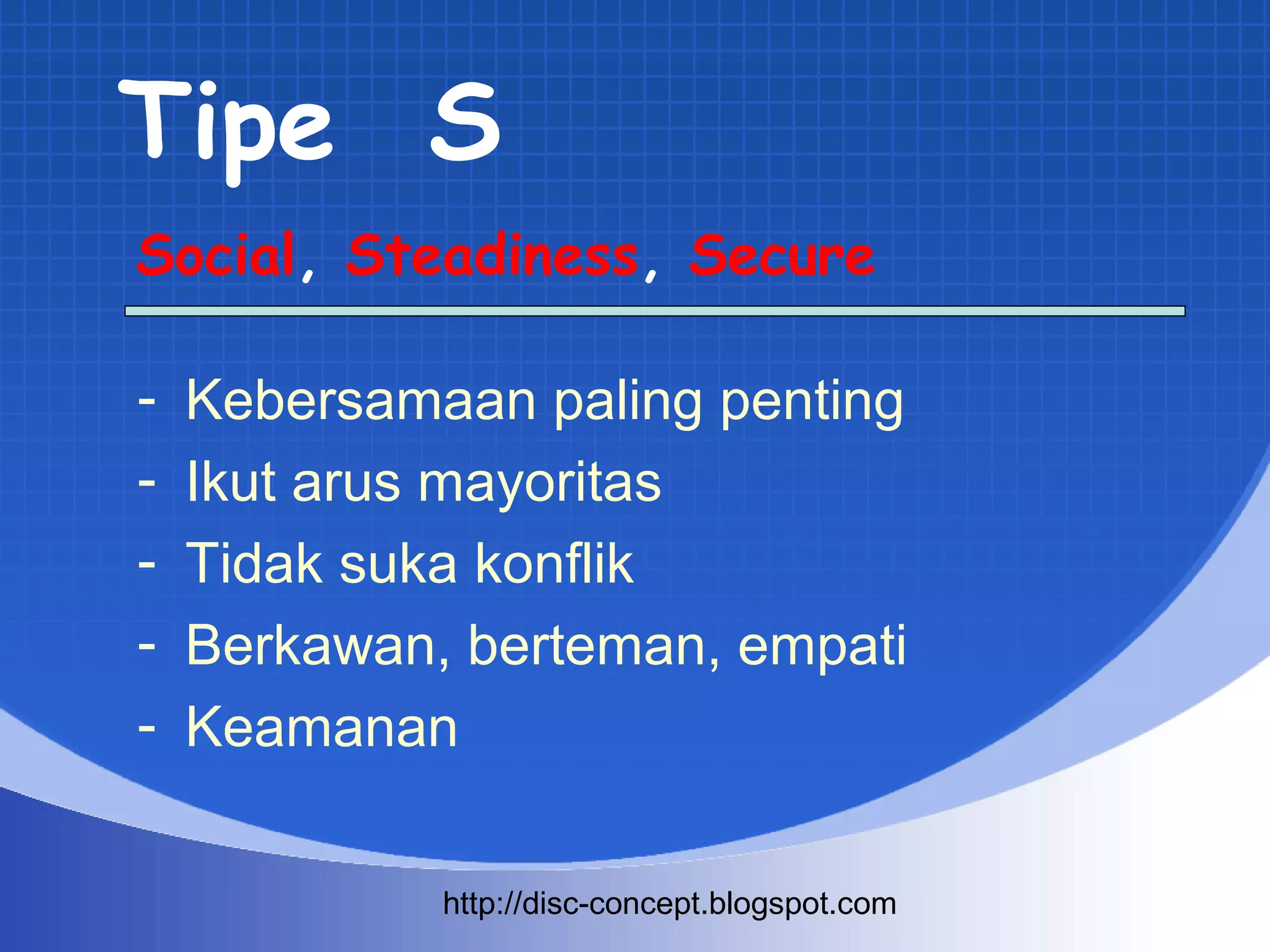Mengenal DISC concept | PPT