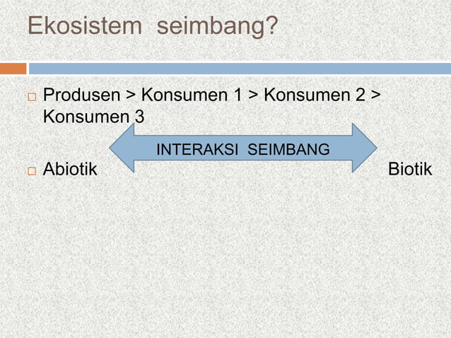 Mengenal ekosistem | PPTX