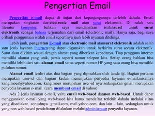 Mengenal email | PPTX