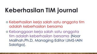 Mengenal esci wos dan best practice mudah terindeks | PPTX