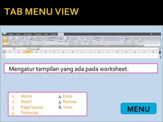 Mengenal excel1 | PPT