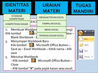 Mengenal excel1 | PPT