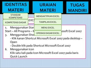 Mengenal excel1 | PPT