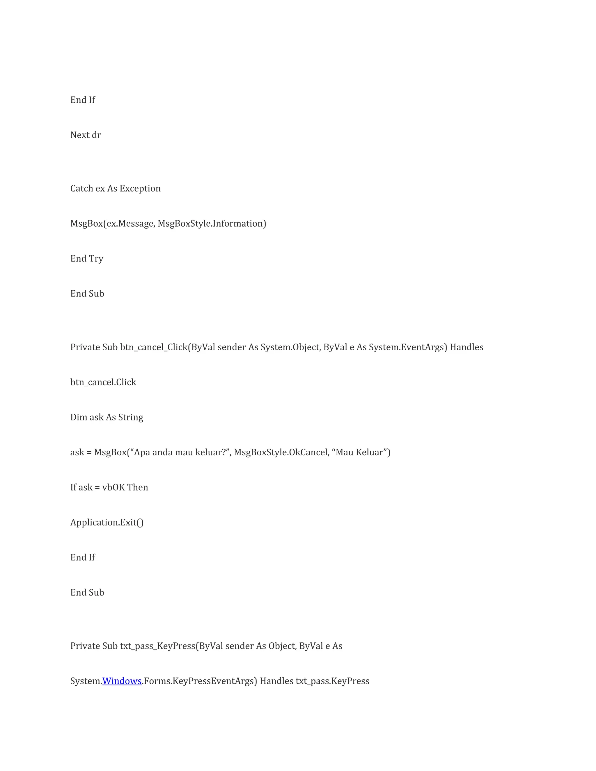Mengenal format tanggal dalam visual basic | DOC