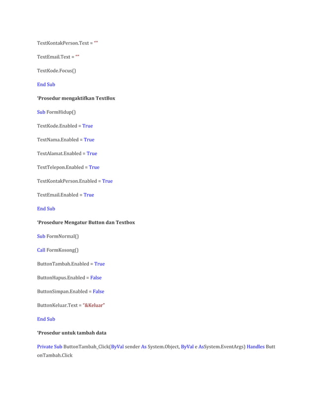 Mengenal format tanggal dalam visual basic | PDF