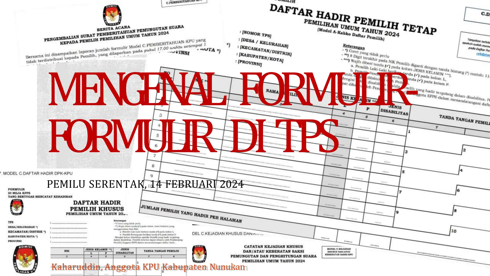 Mengenal formulir-formulir di tps dalam pemilu.pptx