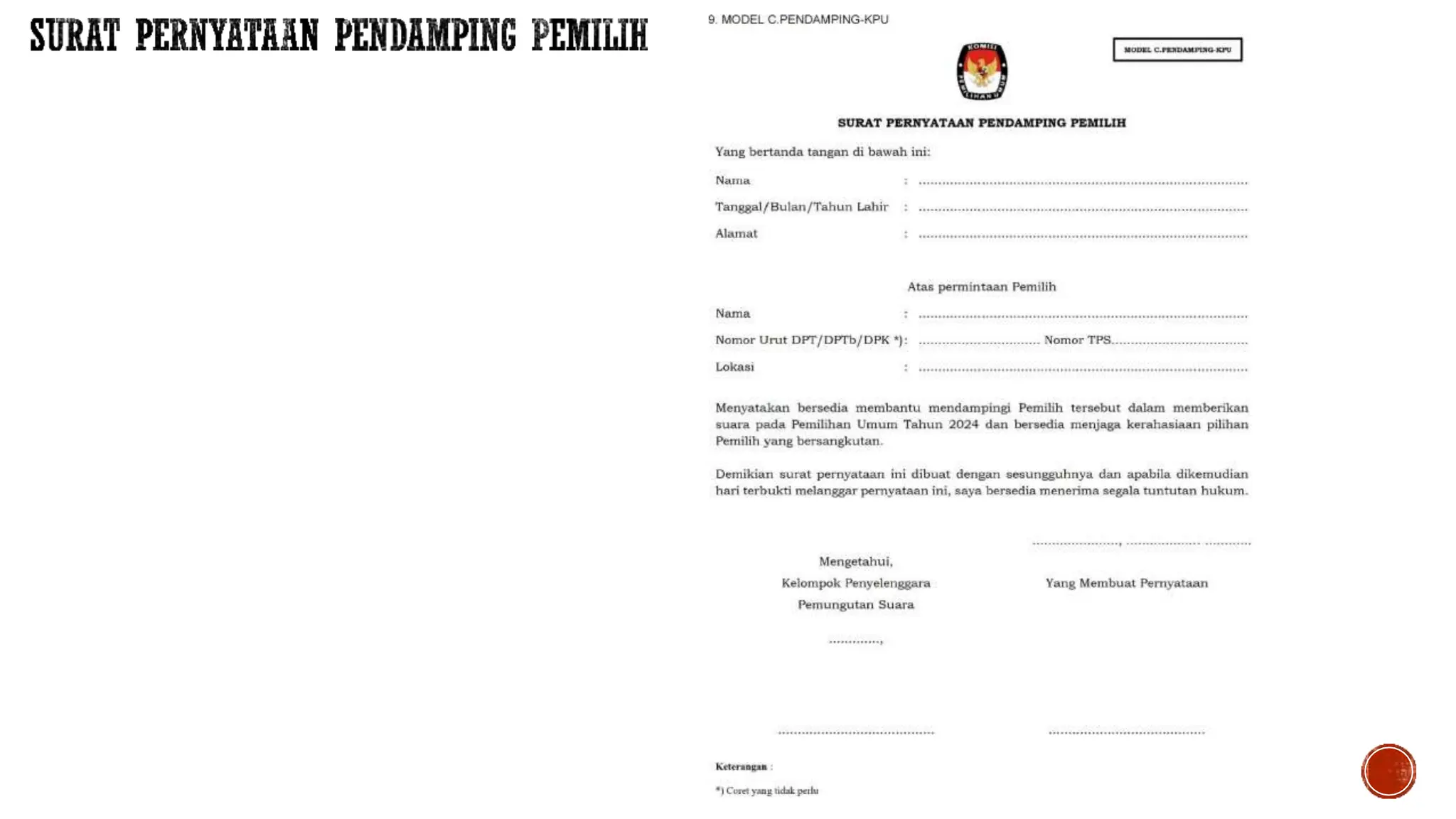 Mengenal formulir-formulir di tps dalam pemilu.pptx
