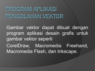 Mengenal gambar digital | PPTX