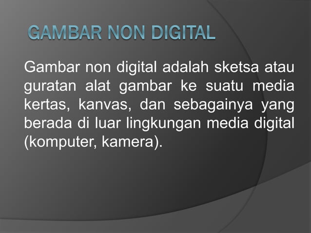 Mengenal gambar digital | PPTX