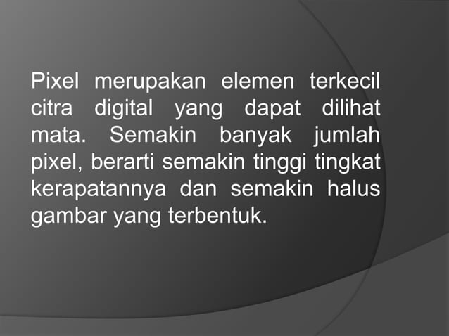 Mengenal gambar digital | PPTX