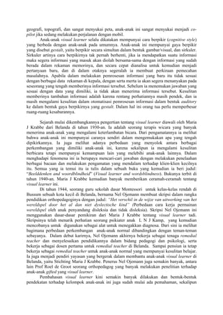 Mengenal gifted visual_spatial_learner | PDF