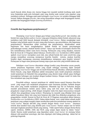 Mengenal gifted visual_spatial_learner | PDF