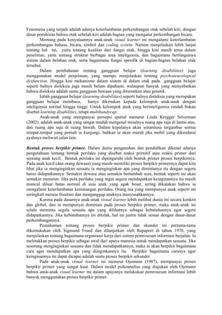 Mengenal gifted visual_spatial_learner | PDF